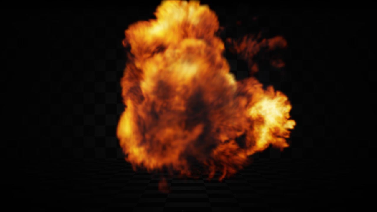 Fire Flame Burst 04 VFX